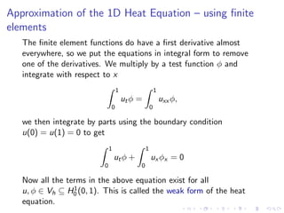 How to Solve a Partial Differential Equation on a surface | PPT
