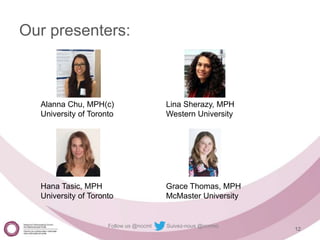 Evidence-Informed Decision Making Methods and Tools for Students in Public Health Programs | PPTX