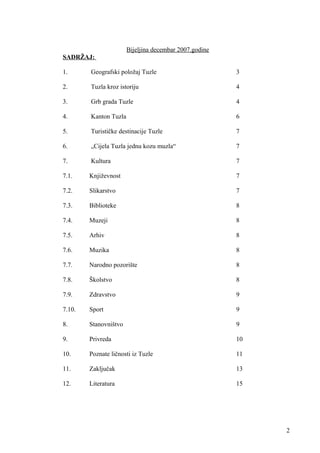 Grad tuzla geografija | DOC