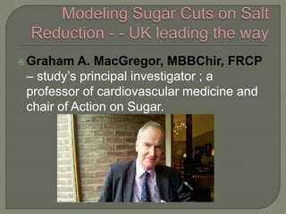 Gradually reducing sugar in soft drinks can cut | PPTX