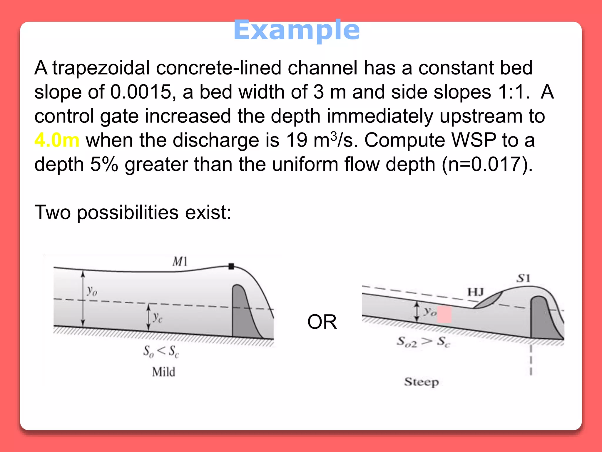 Gradually varied flow | PPTX