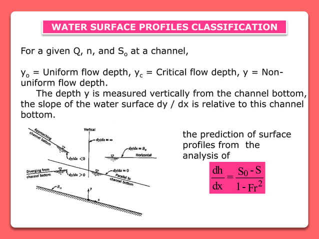Gradually varied flow | PPTX