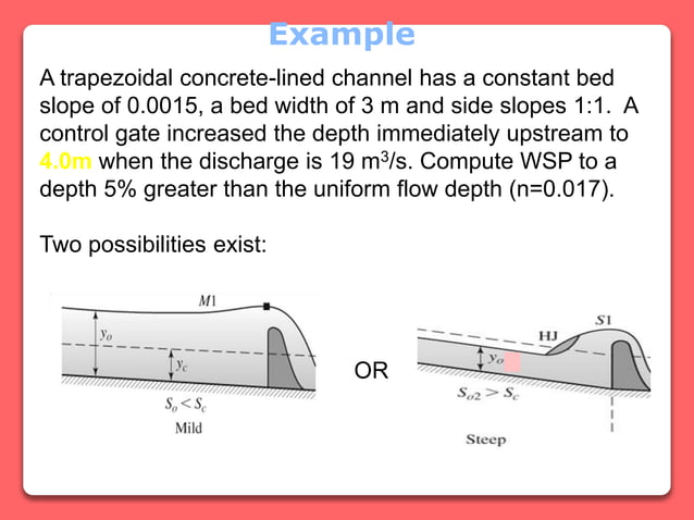 Gradually varied flow | PPTX