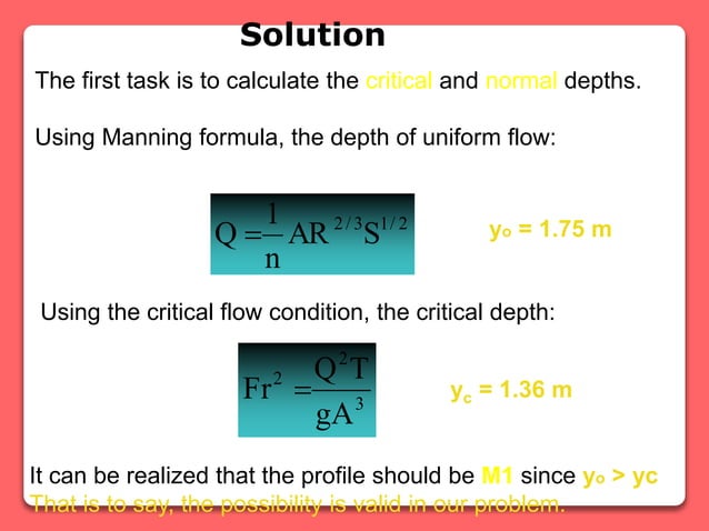Gradually varied flow | PPTX