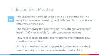 Gradual Release Model - ETC625 | PPTX