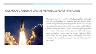 Graduan dan Cabaran Alam Pekerjaan | PPTX