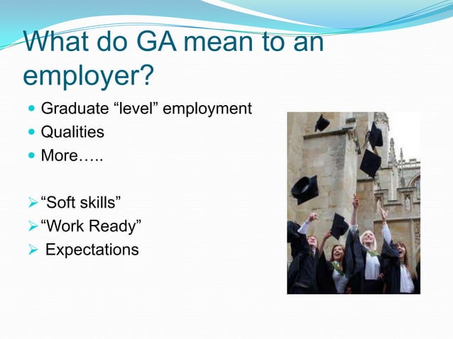Graduate attributes | PPTX | Careers