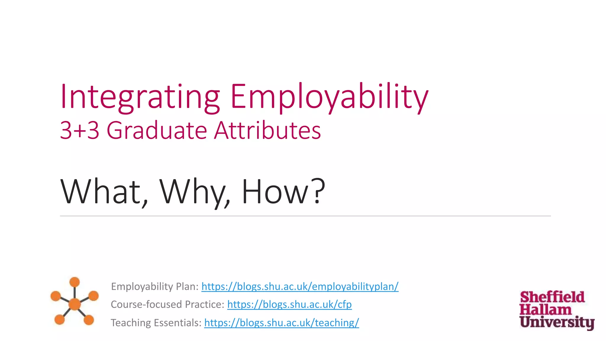 Intergrating Employability | PPT