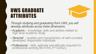 UWS Graduate Attributes | PPTX