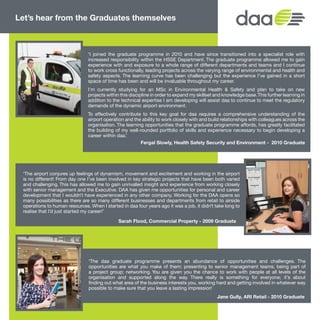 daa Graduate brochure 2014 | PDF