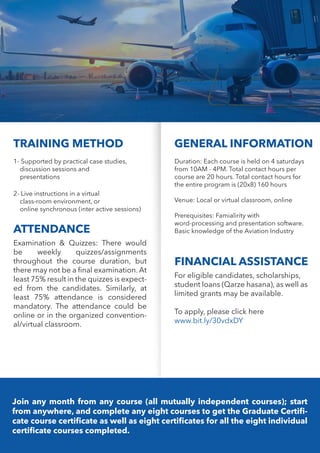 Graduate Certificate in Aviation | PDF
