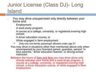 Graduated driver licensing | PPT