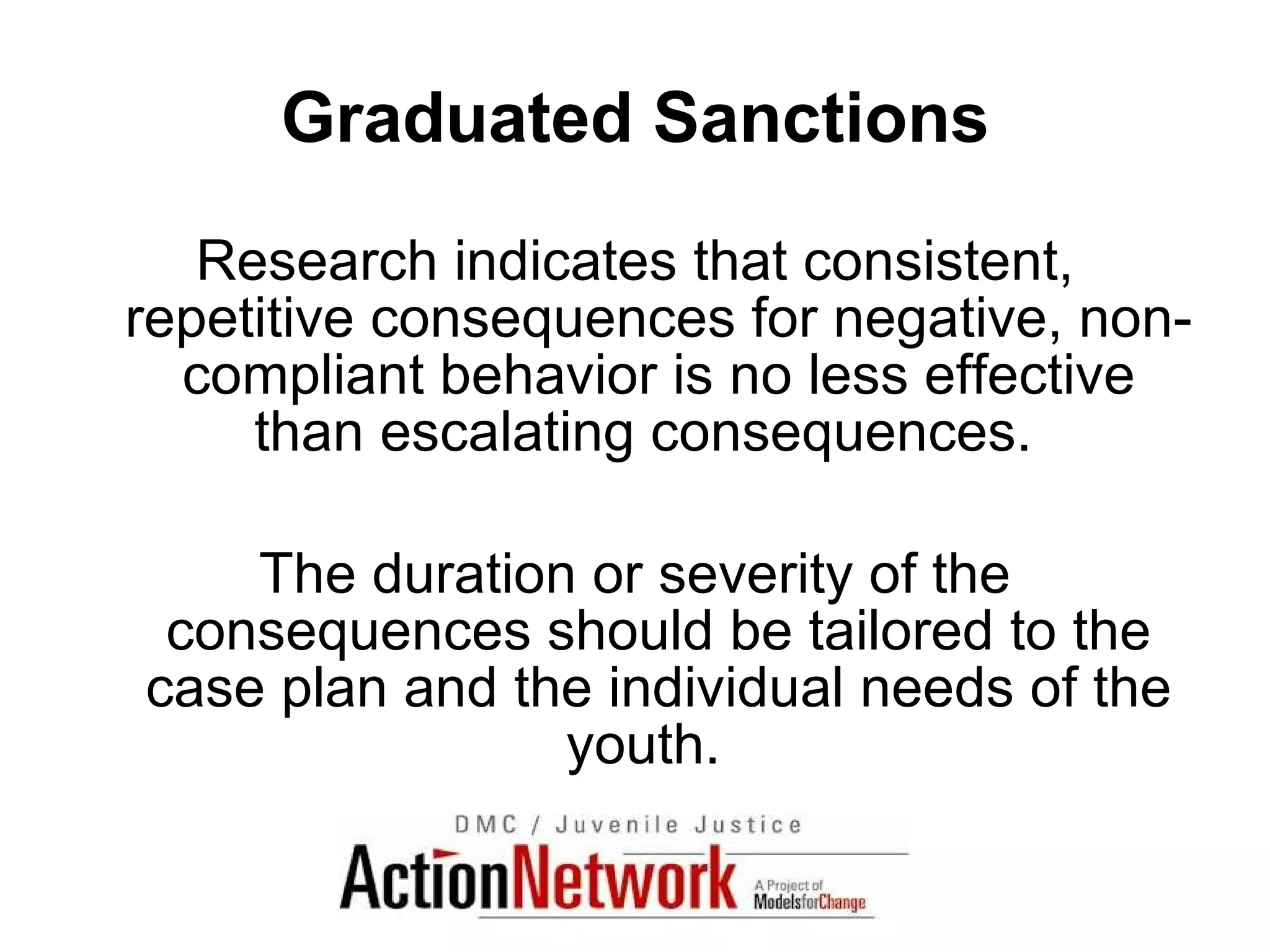 Graduated sanctions guidelines | PPT
