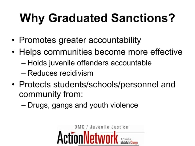 Graduated sanctions guidelines | PPT