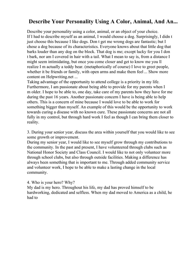 Graduate Essay Examples | PDF