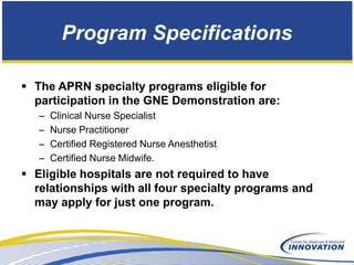 Webinar: Graduate Nurse Education Demonstration - Overview and How To ...