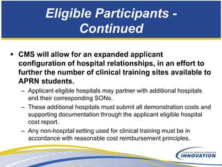 Webinar: Graduate Nurse Education Demonstration - Overview and How To ...
