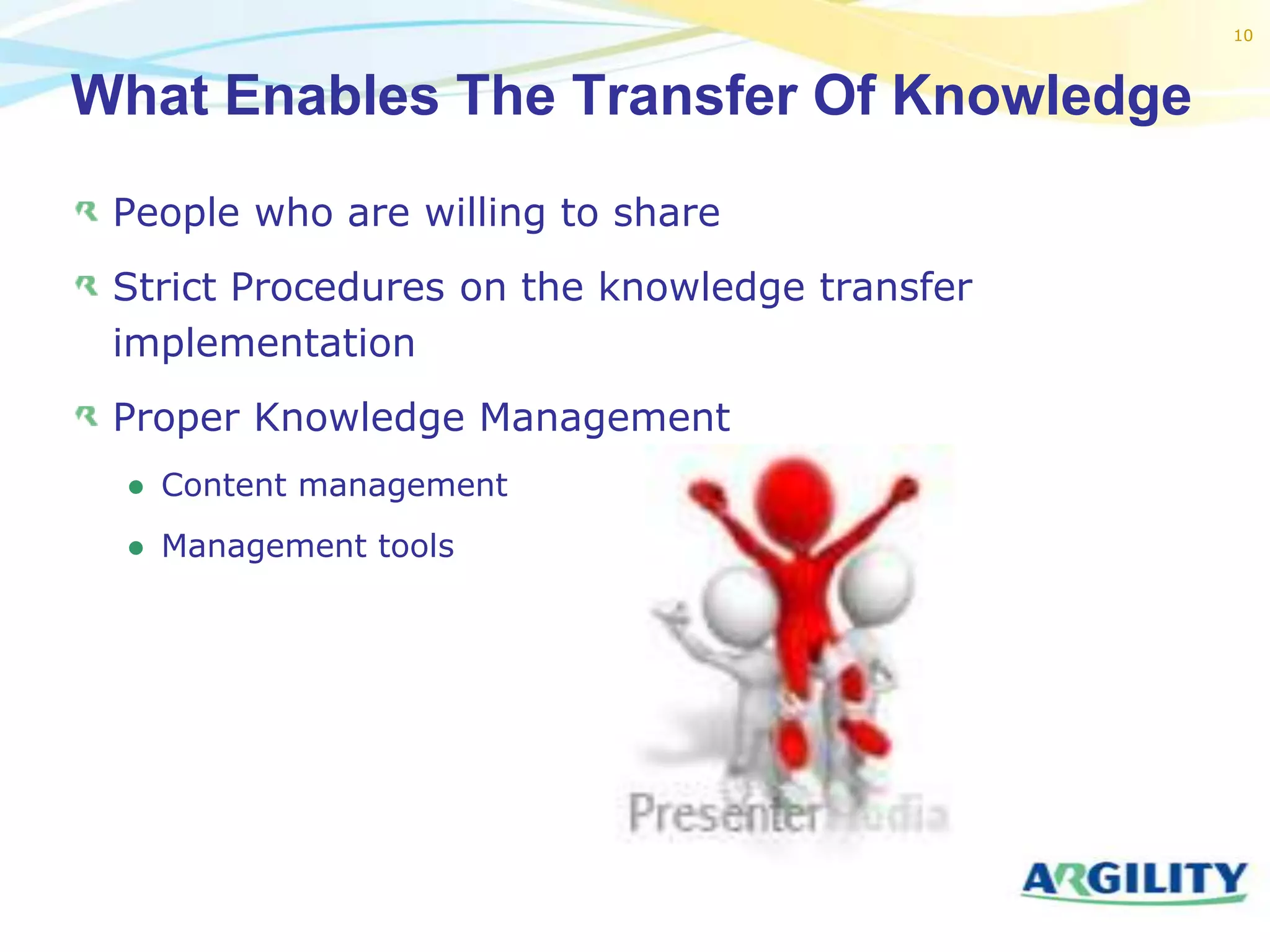 Core Values Of Knowledge Transfers | PPT