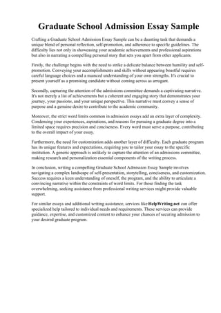 Graduate School Admission Essay Sample.pdf