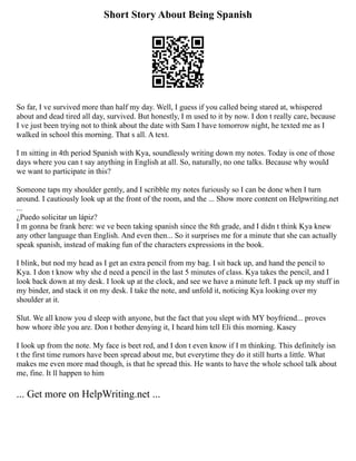 Graduate School Personal Statement Examples Per | PDF