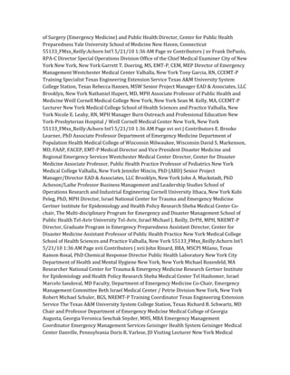 Graduate School USA Healthcare Emergency Management Questions.docx
