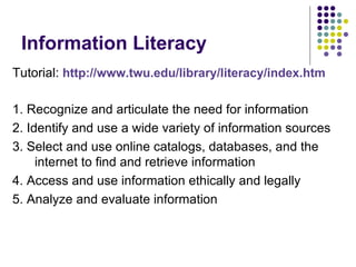 Graduate student orientation | PPT