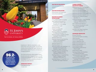 Graduate Viewbook June 2023 by St Johns University | PDF