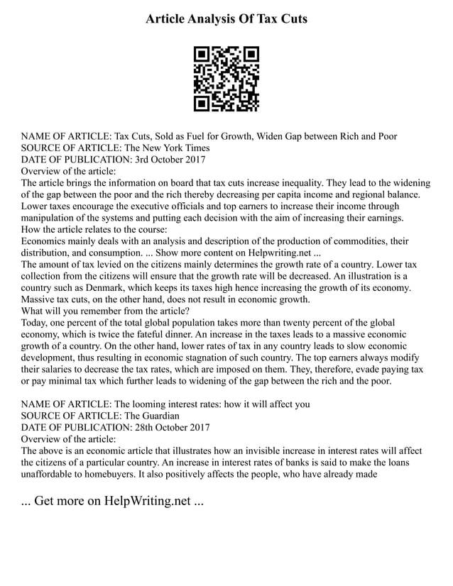 Graduate Writing Sample | PDF