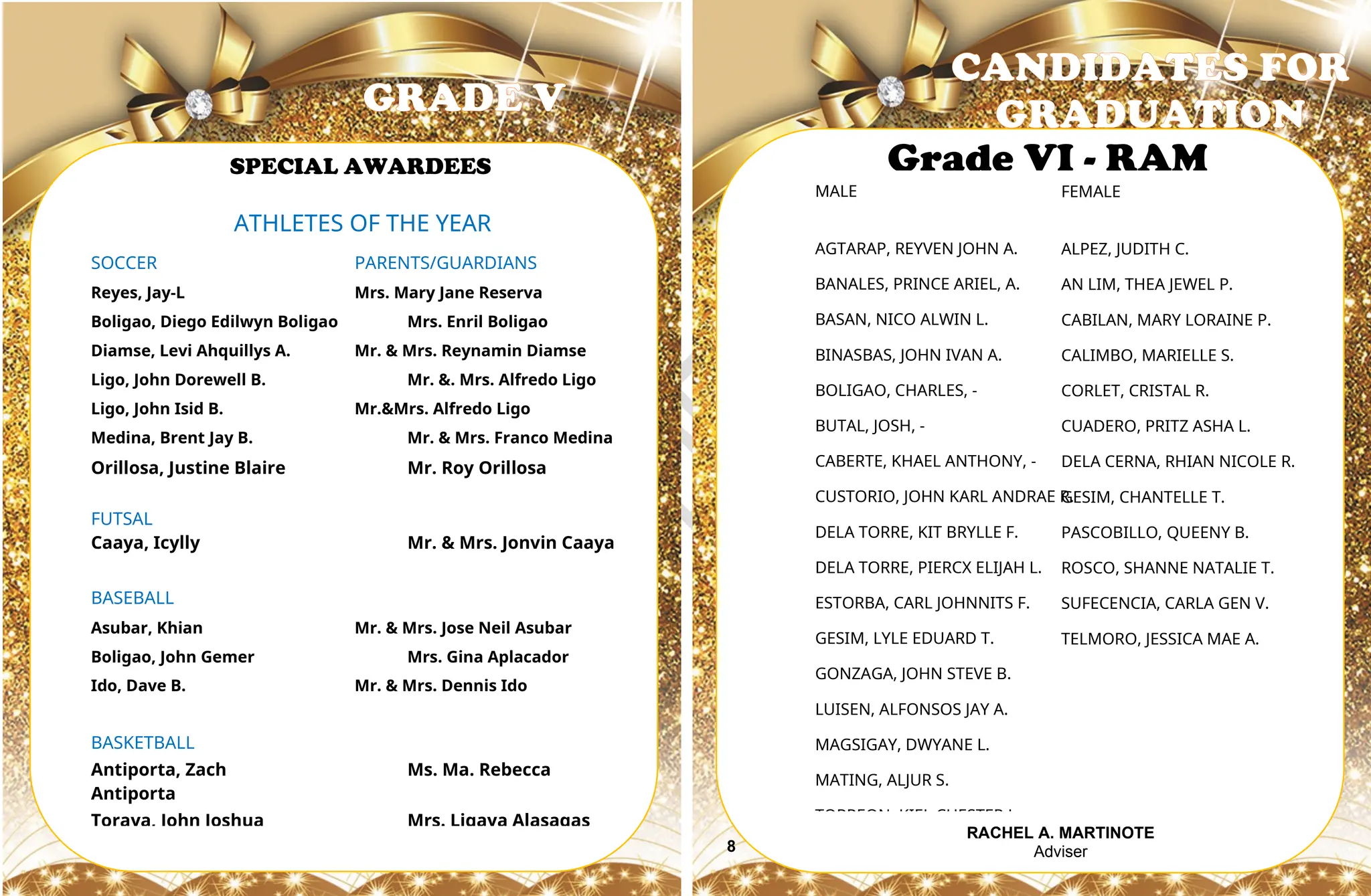 GRADUATION-PROGRAM-2024.docx a graduation | DOCX | Professional School | Postgraduate Education