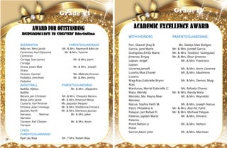 GRADUATION-PROGRAM-2024.docx a graduation | DOCX | Professional School ...