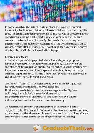 Graduation Thesis Sample | PDF