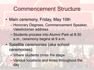 University of Southern California's 2019 Commencement Guide | PPTX