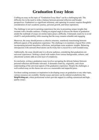 Graduation Essay Ideas.pdf