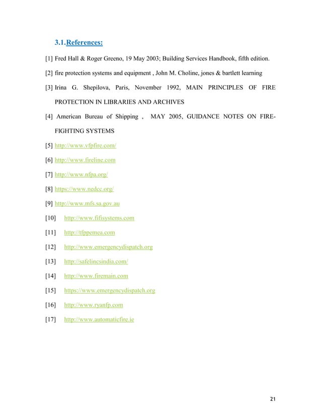 Fire Fighting System project | PDF