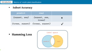 Graduation project based on multi-label learning | PPT