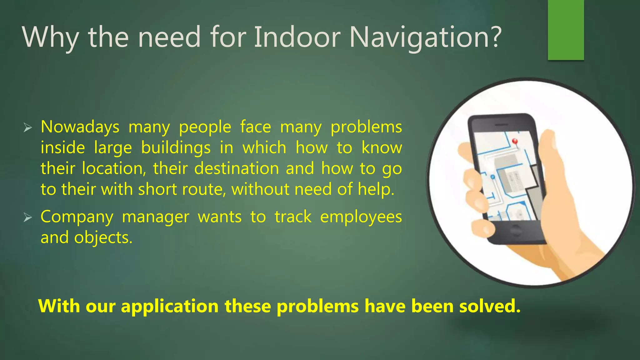 Indoor Navigation System Pptx Computer Networking Computing