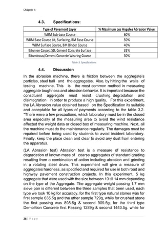 Abrasion Resistance of Different Types of Aggregate in Erbil | PDF