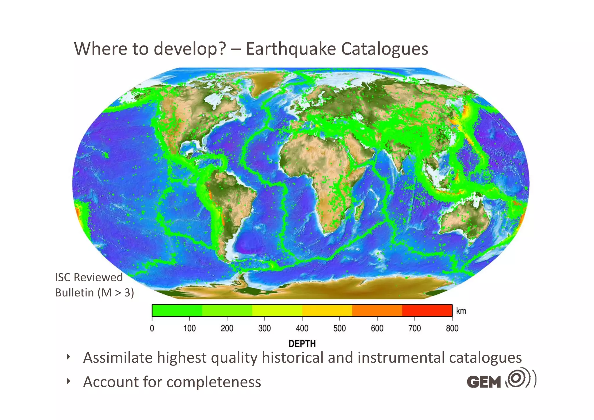 The Potential for a Uniform, Testable, Global Seismic Hazard Model ...