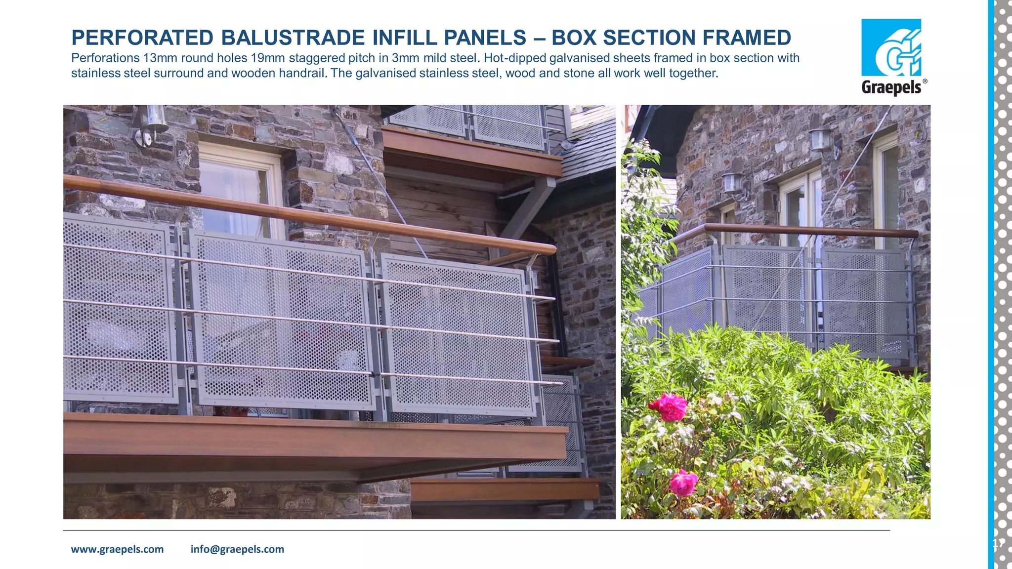 Graepels perforated balustrade infill (1) | PDF