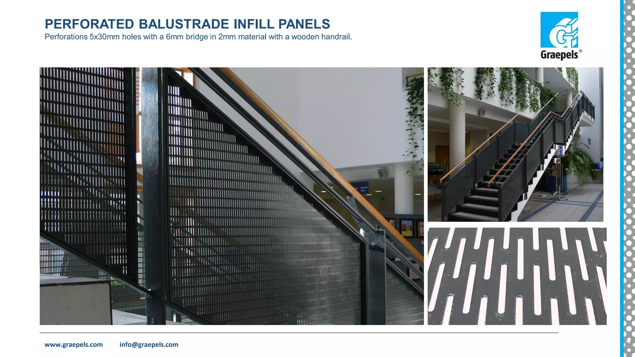 Graepels perforated balustrade infill (1) | PDF