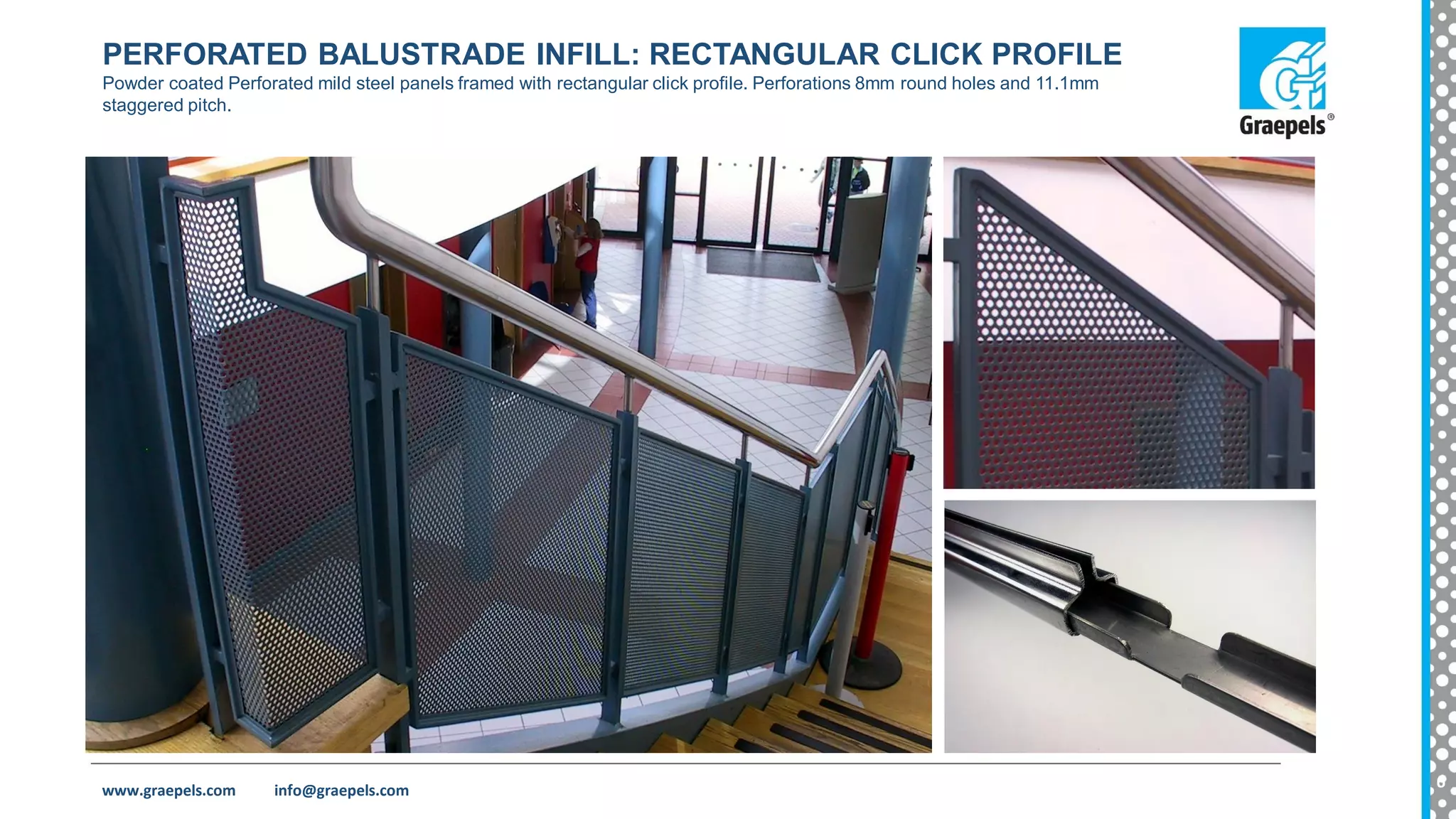 Graepels perforated balustrade infill (1) | PDF