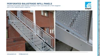 Graepels perforated balustrade infill (1) | PDF