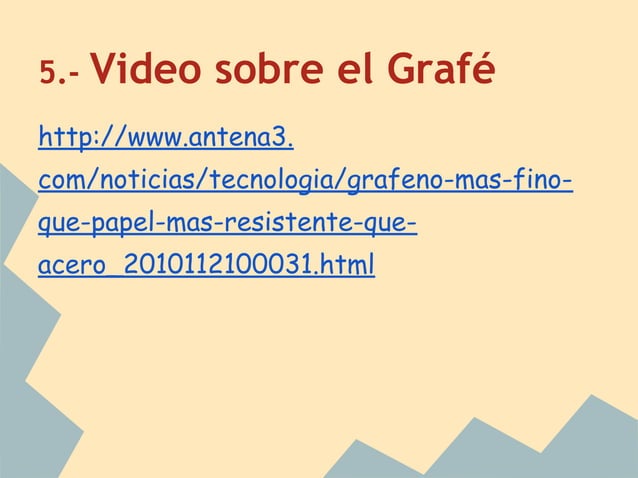 Treball sobre el Grafé | PPT