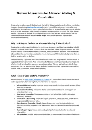 Grafana Alternatives for Advanced Alerting & Visualization.docx