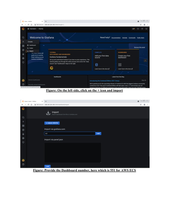 Grafana and AWS - Implementation and Usage | PDF
