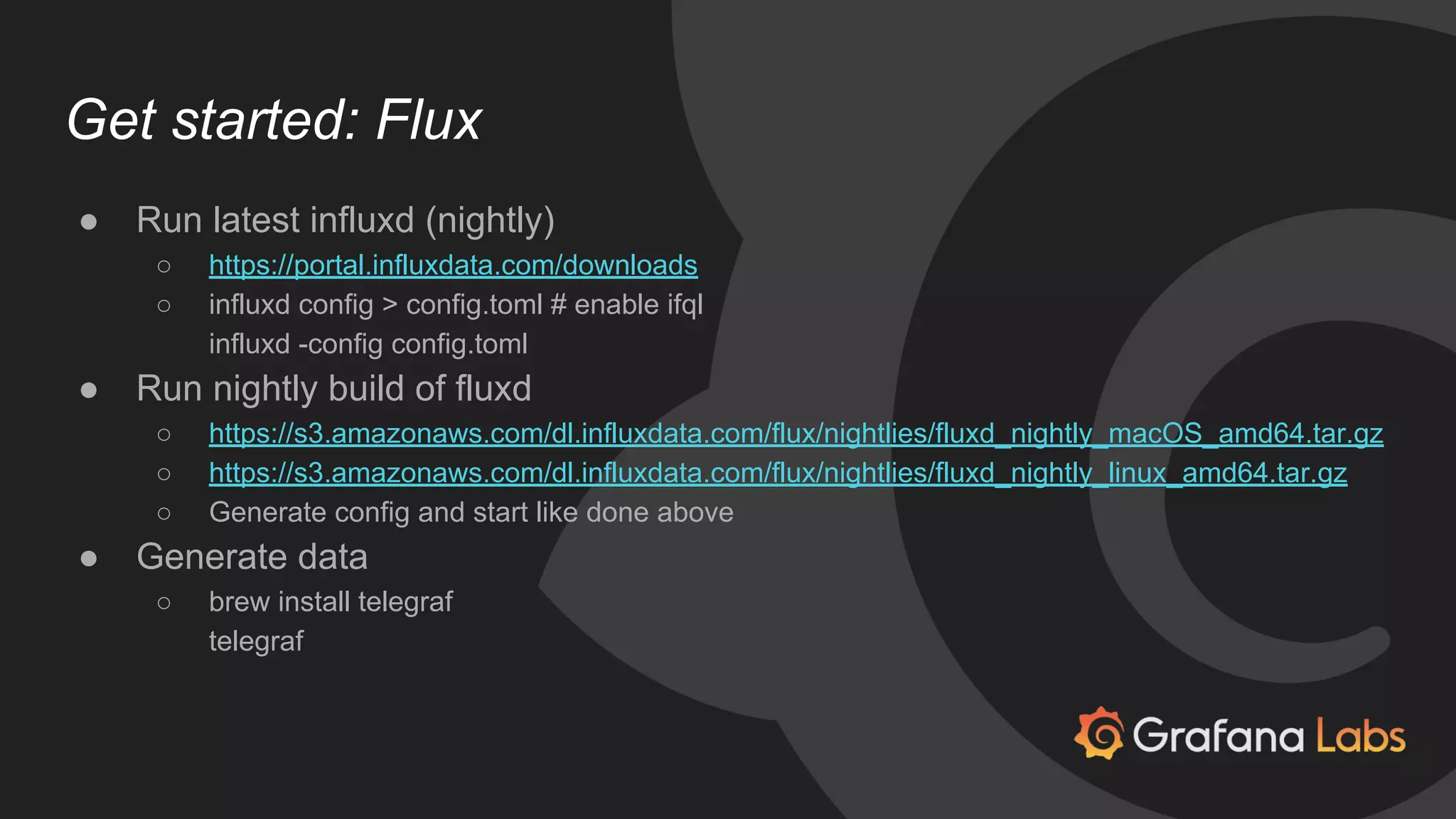 Optimizing the Grafana Platform for Flux | PDF