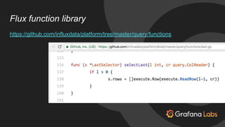 Optimizing the Grafana Platform for Flux | PDF