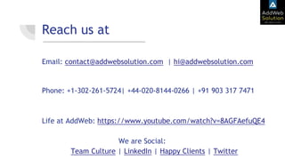 Prometheus with Grafana - AddWeb Solution | PPTX