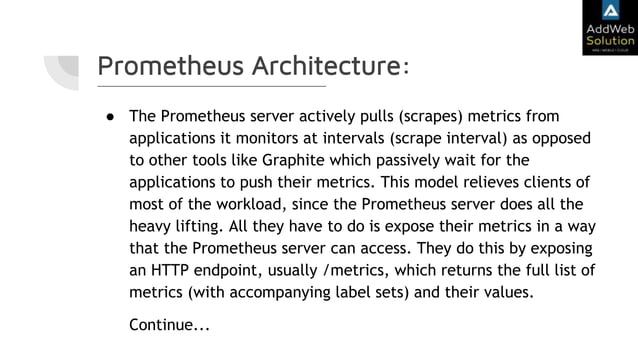 Prometheus with Grafana - AddWeb Solution | PPT