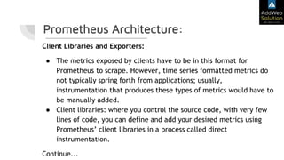 Prometheus with Grafana - AddWeb Solution | PPTX